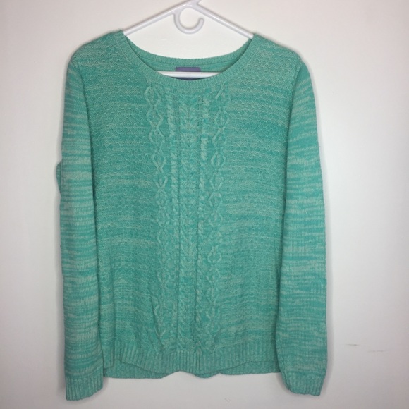 Laura Scott | Sweaters | Laura Scott Xl Teal Sweater | Poshmark
